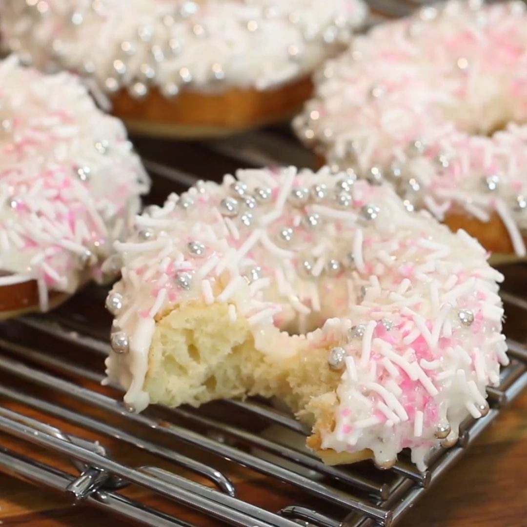 Disco Glitter Donuts | Tastemade