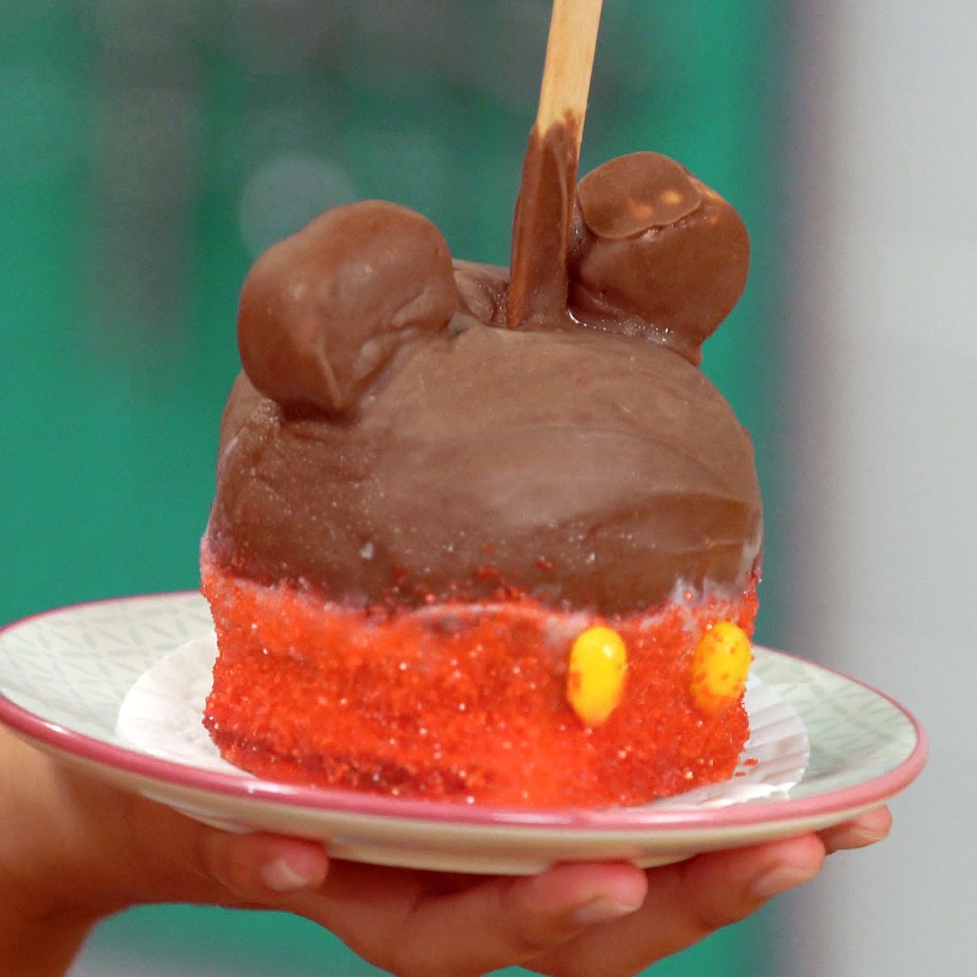 DIY Mickey Ear Caramel Apples | Tastemade