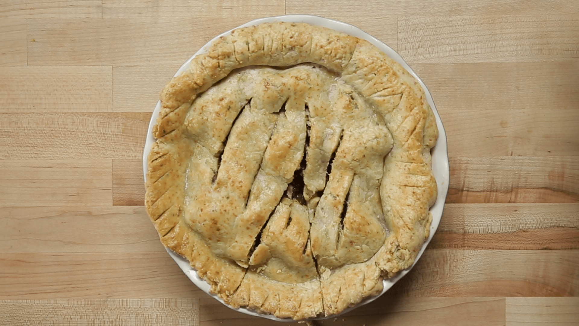 Chedda is Betta Herbed Pie Crust | Tastemade