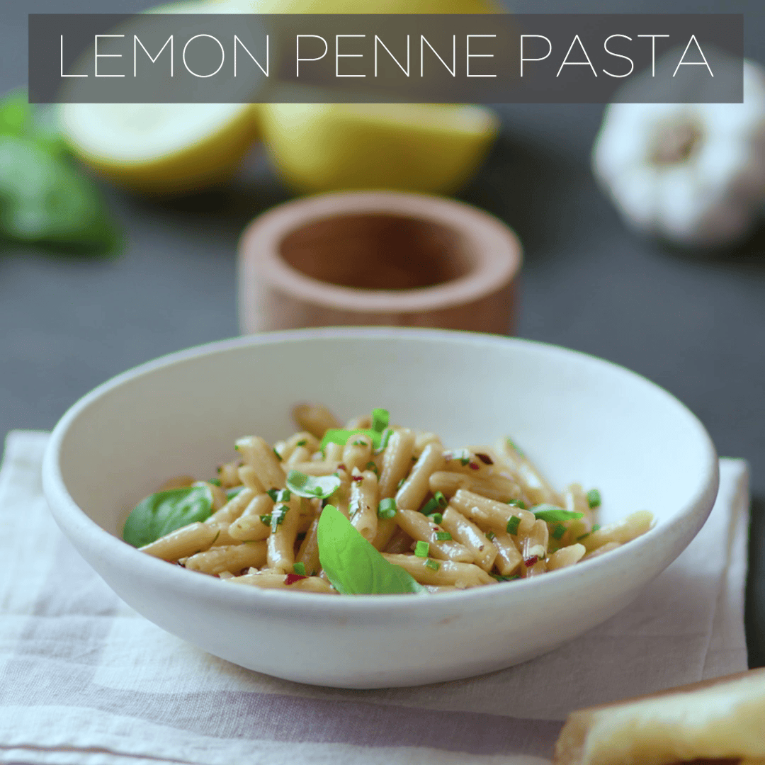 Lemon Penne Pasta | Tastemade