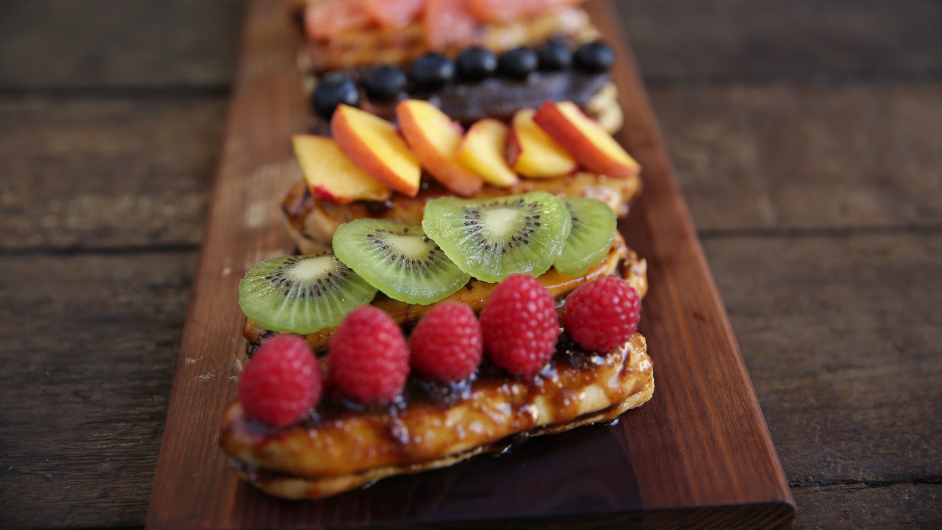 Rainbow Eclairs | Tastemade