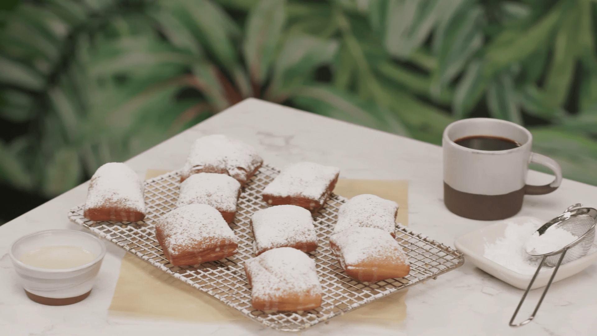 Café Au Lait Beignets (Coffee Beignets) | Tastemade