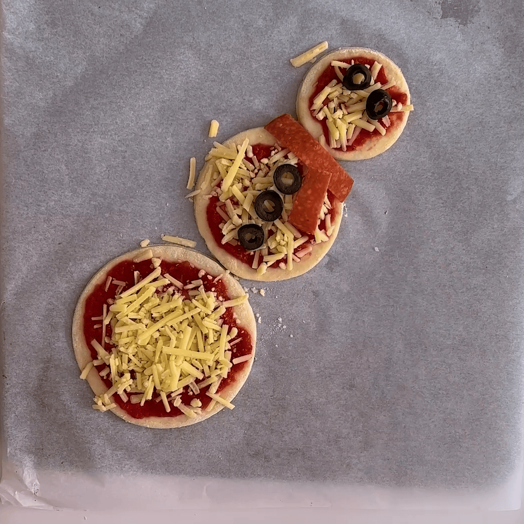 Christmas Pizza Characters | Tastemade
