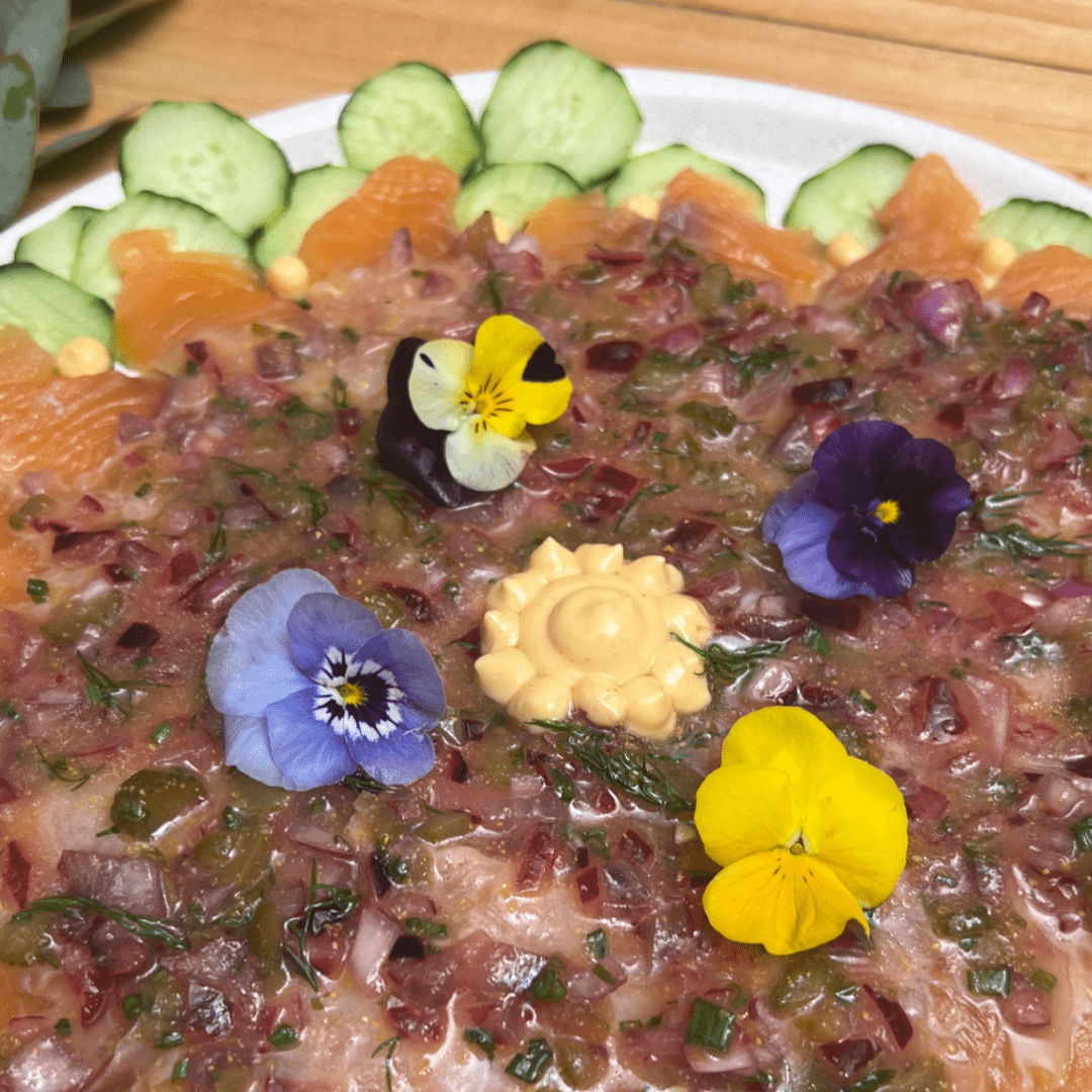 Cucumber & Salmon Sashimi Salad | Tastemade