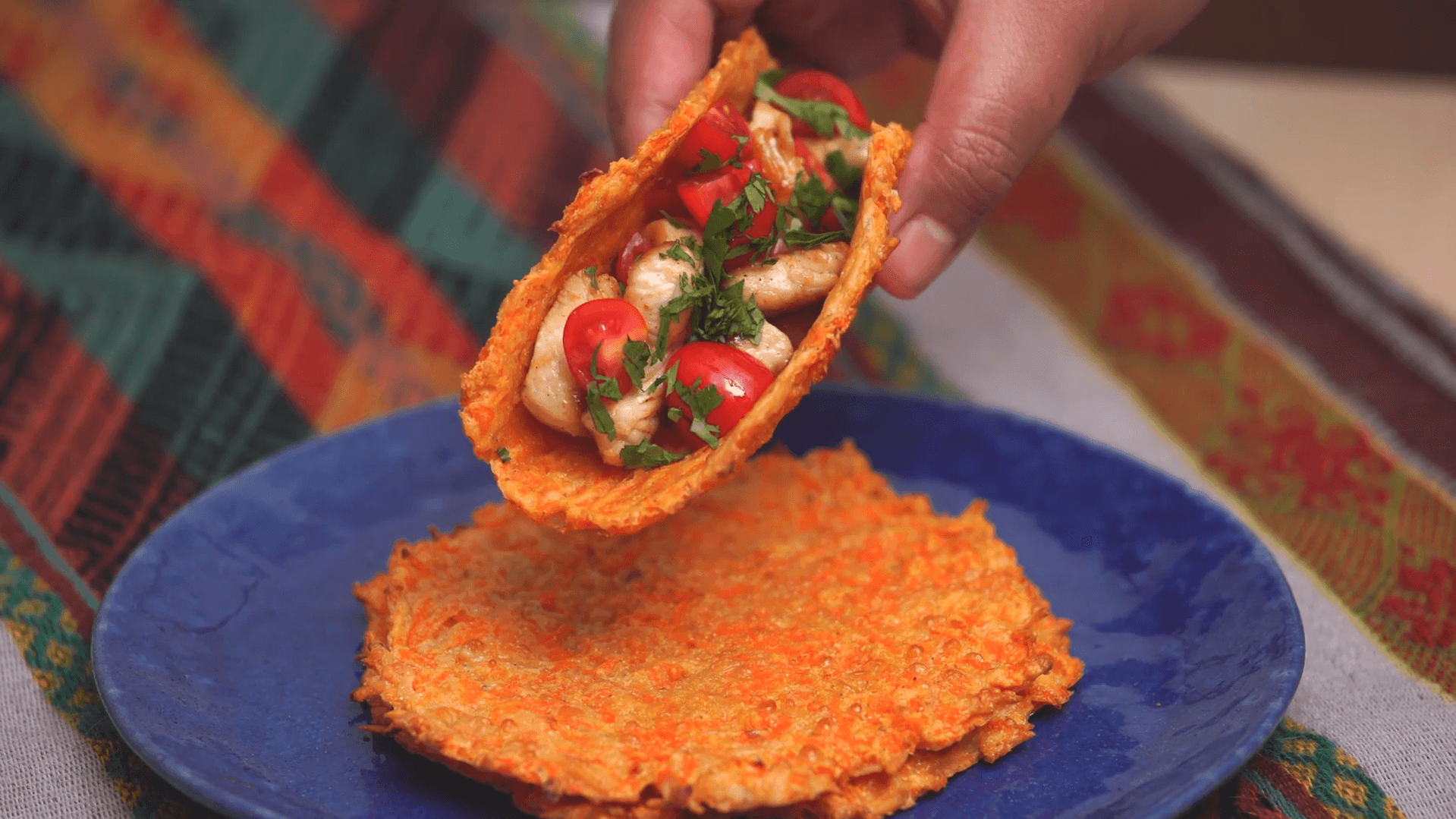 Carrot Taco Shell | Tastemade