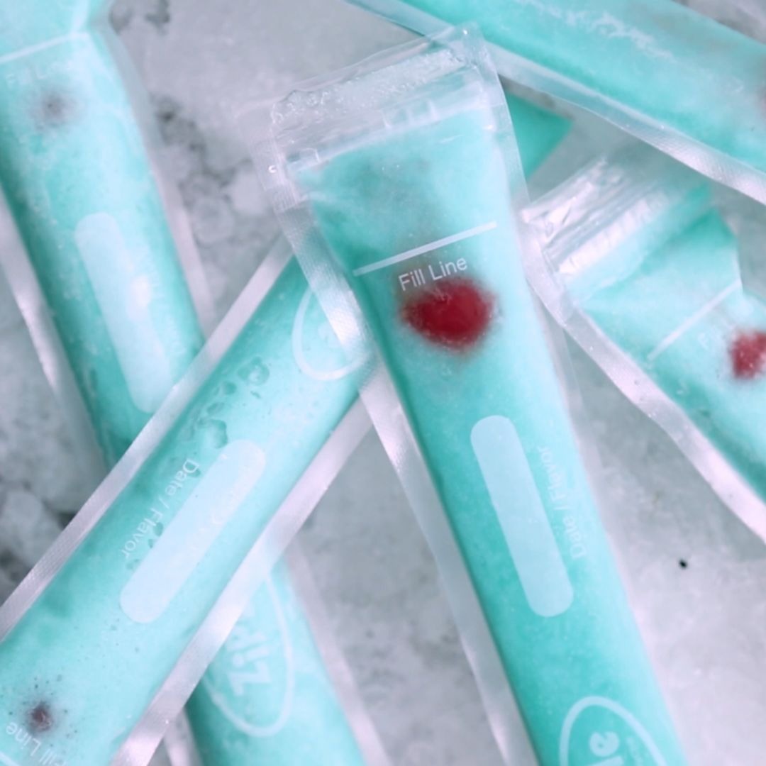 Blue Colada Freezer Pops | Tastemade