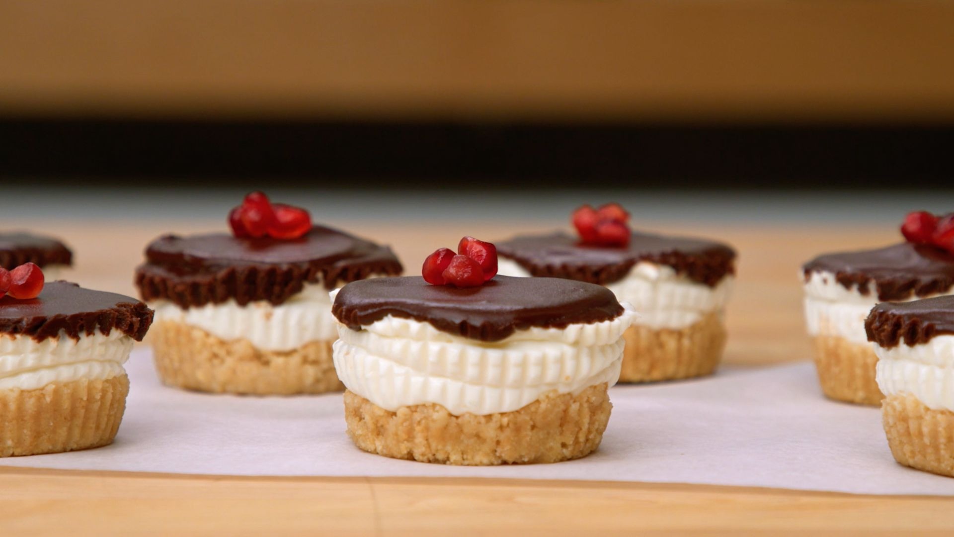 Mini Chocolate Cheesecakes | Tastemade