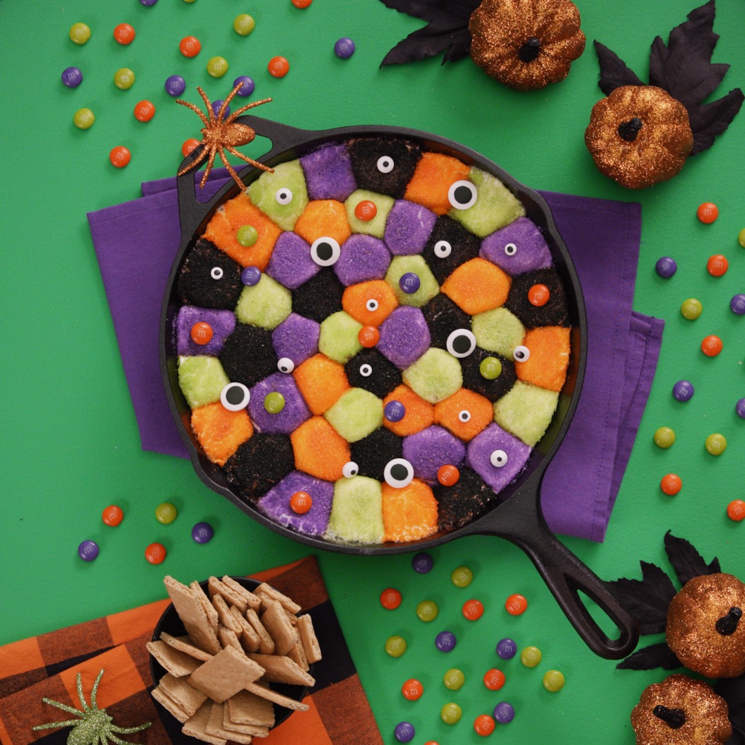 Spooky M&M’S® S'mores Dip | Tastemade