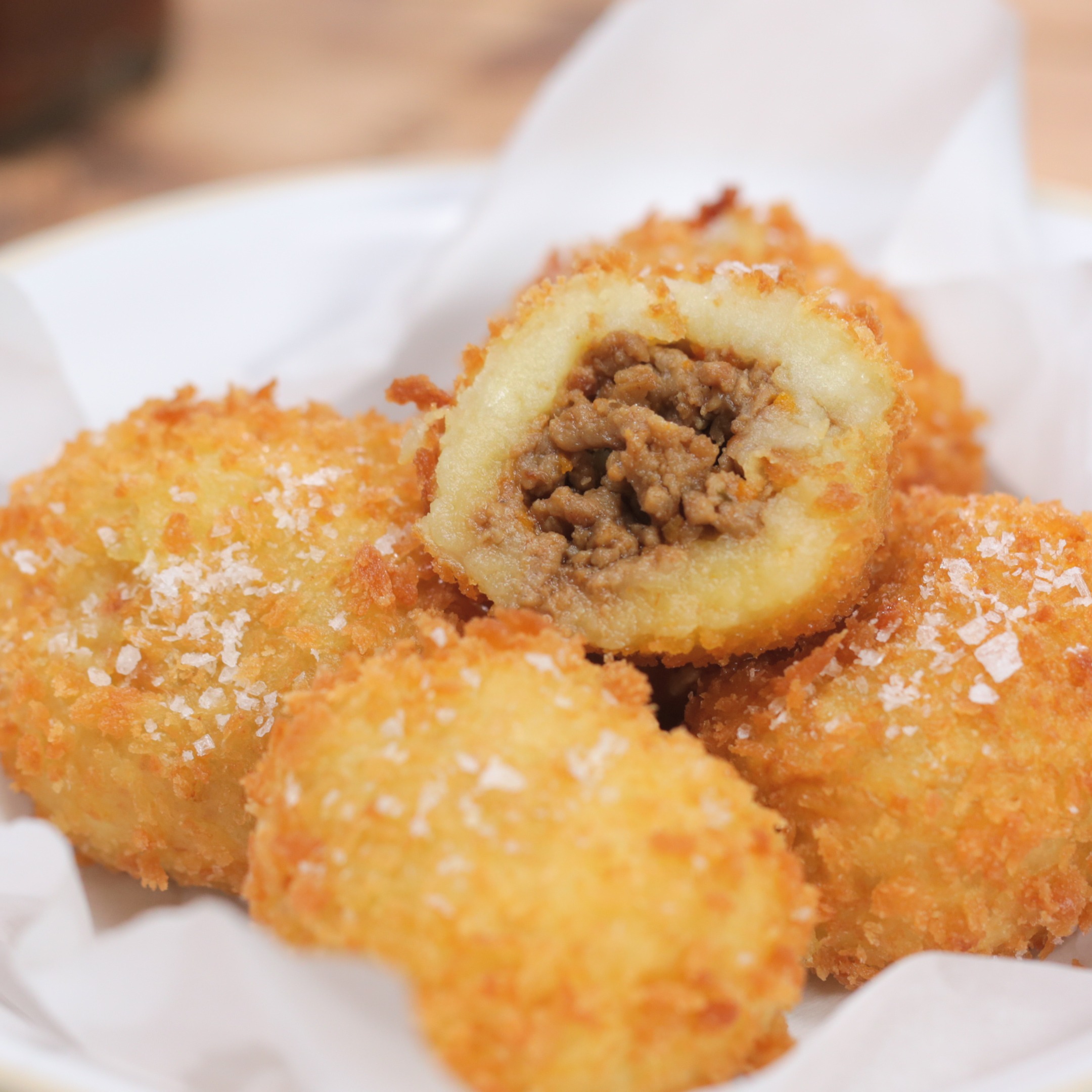 Shepherd's Pie Fritters | Tastemade