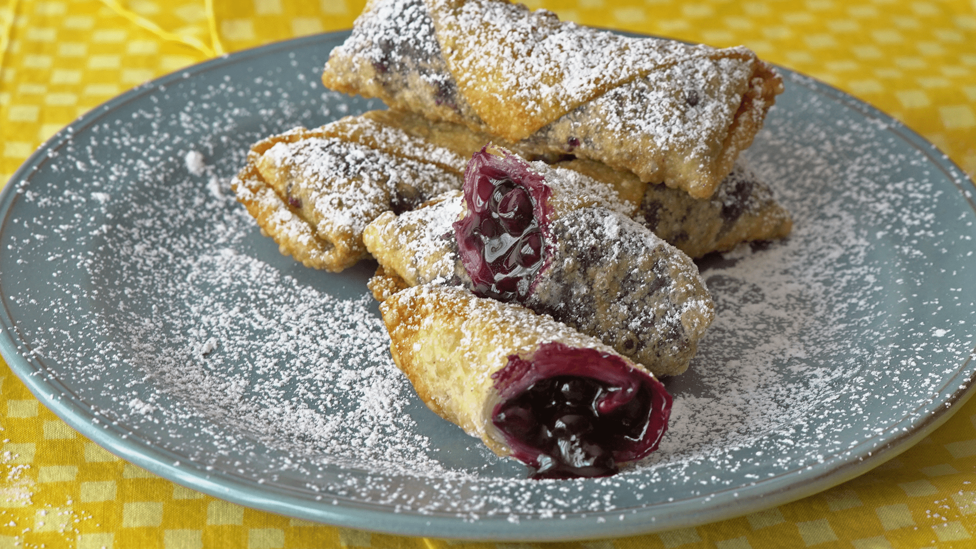 Deep-Fried Blueberry Pie | Tastemade