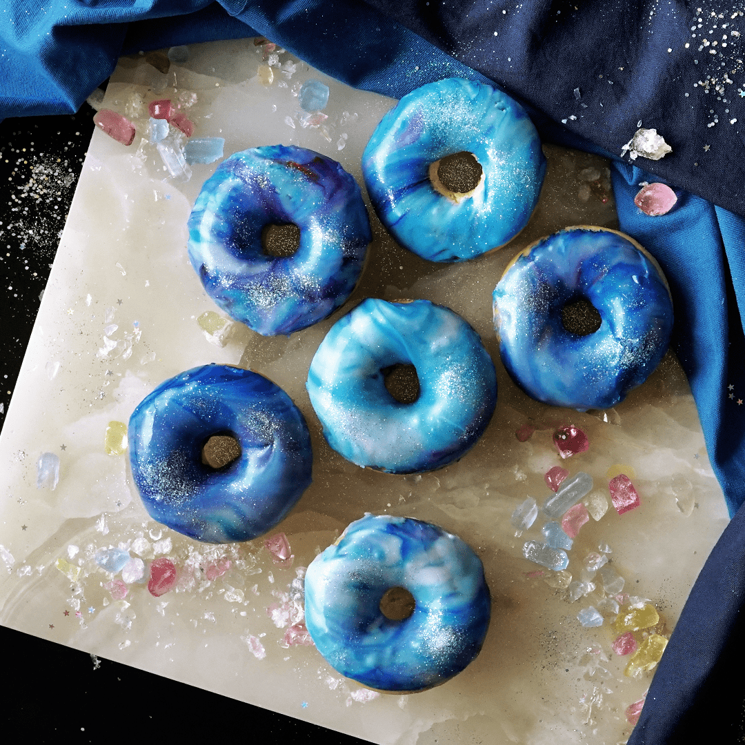 Blue Doughnut