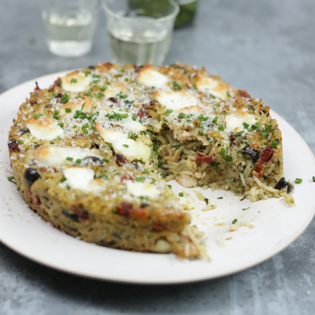Green Tuna Risotto Pie | Tastemade