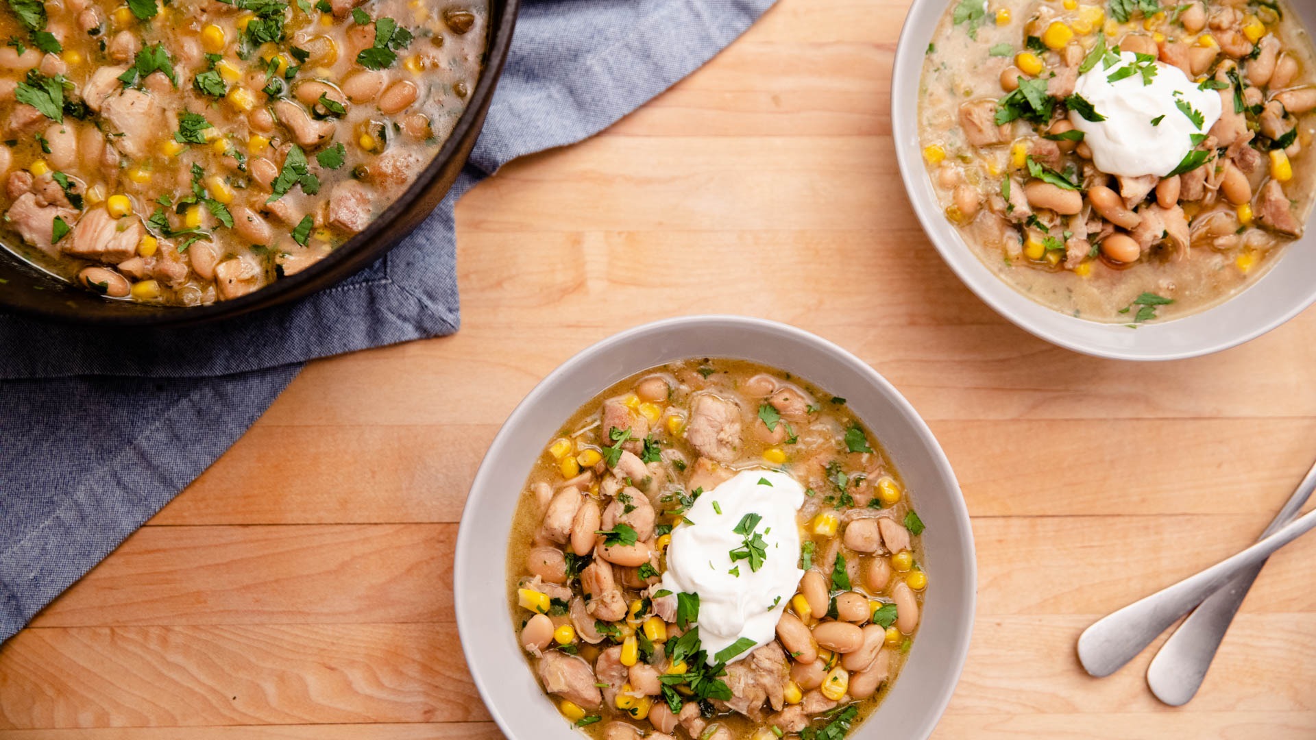 White Bean Chicken Chili | Tastemade