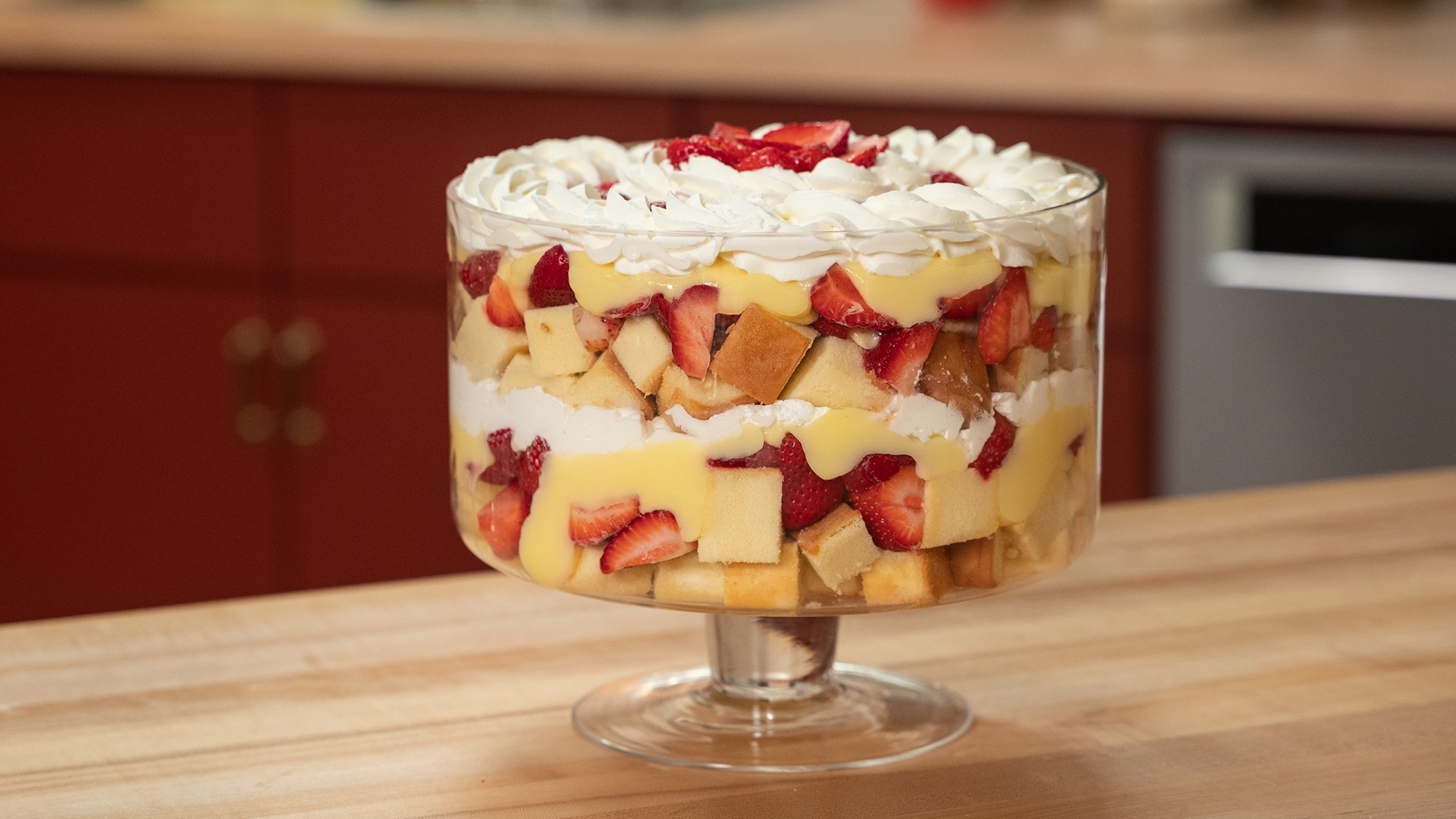 Strawberry Trifle | Tastemade