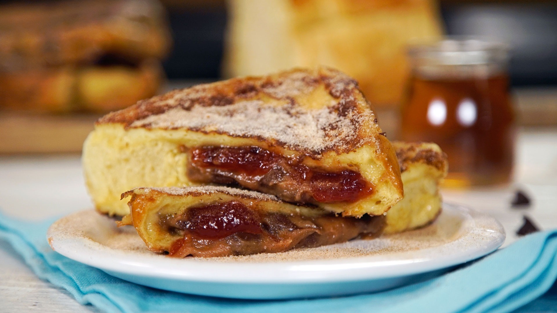 PB&J French Toast Pockets | Tastemade