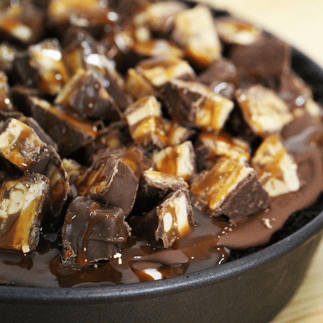 Frozen Snickers Pie | Tastemade