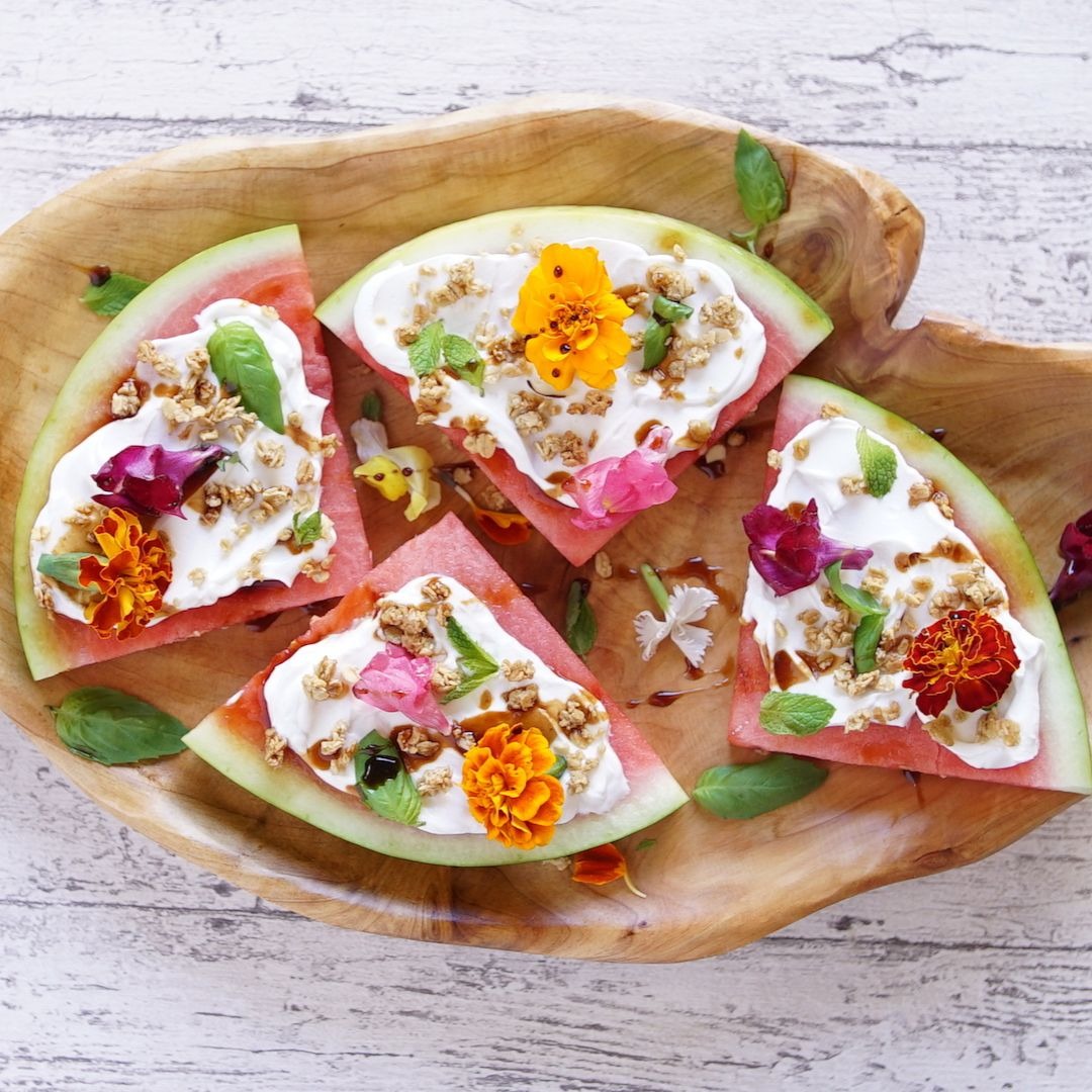 Watermelon Breakfast Pizza | Tastemade