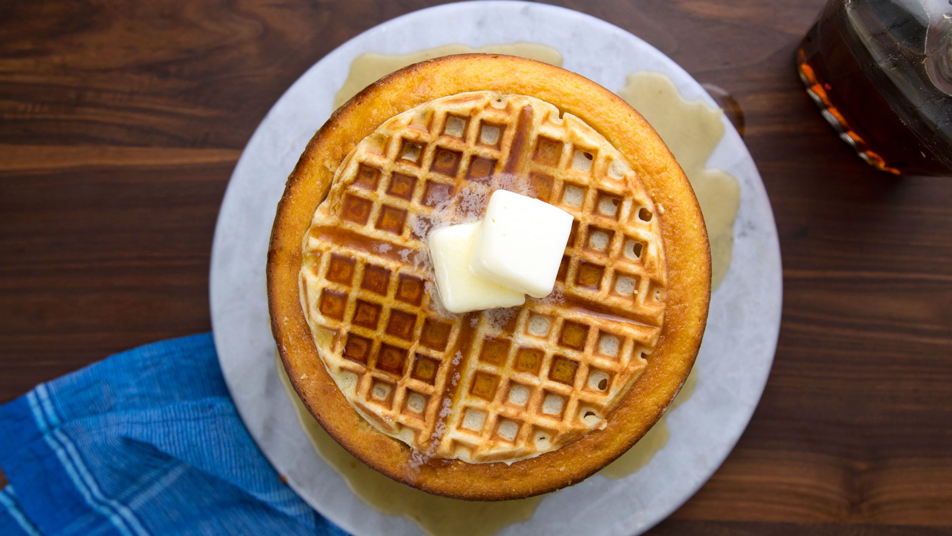Waffle Cake | Tastemade