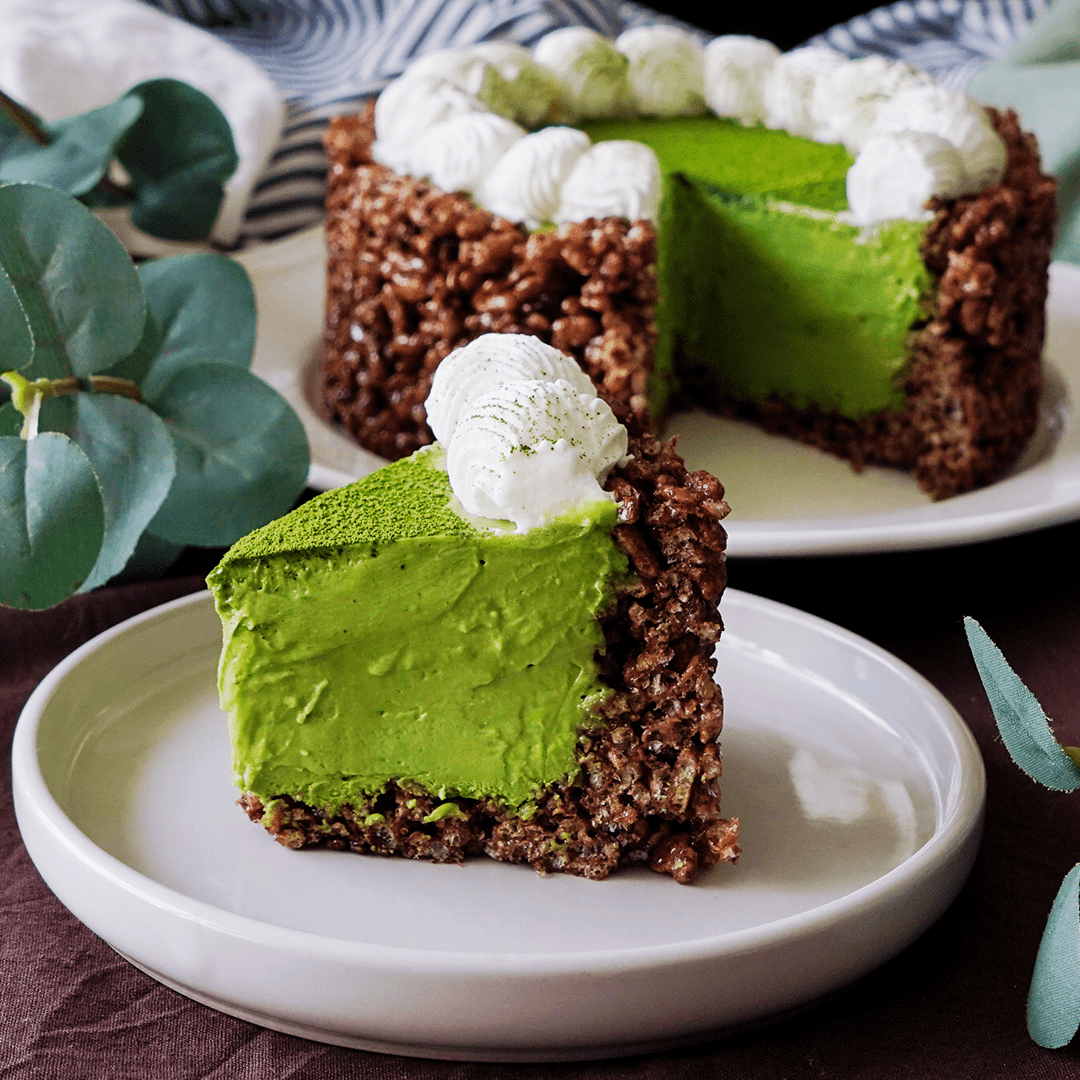 No-Bake Matcha & Chocolate Pie | Tastemade