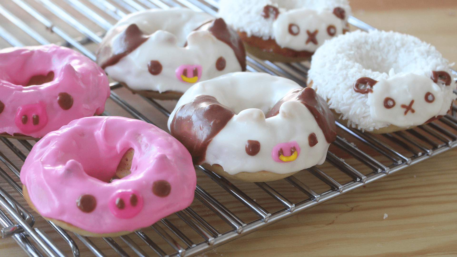 Animal Doughnuts | Tastemade