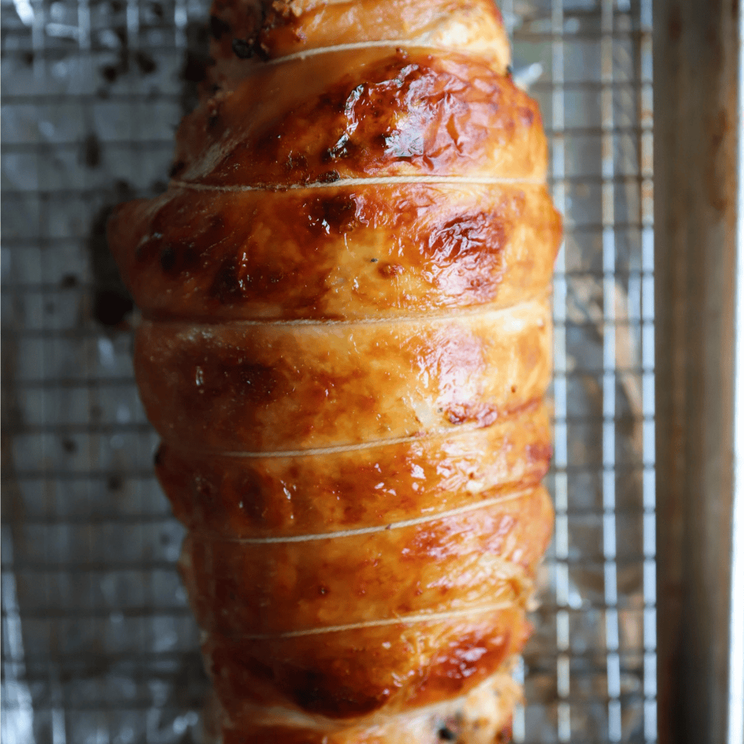 Herb-Stuffed Turkey Porchetta | Tastemade