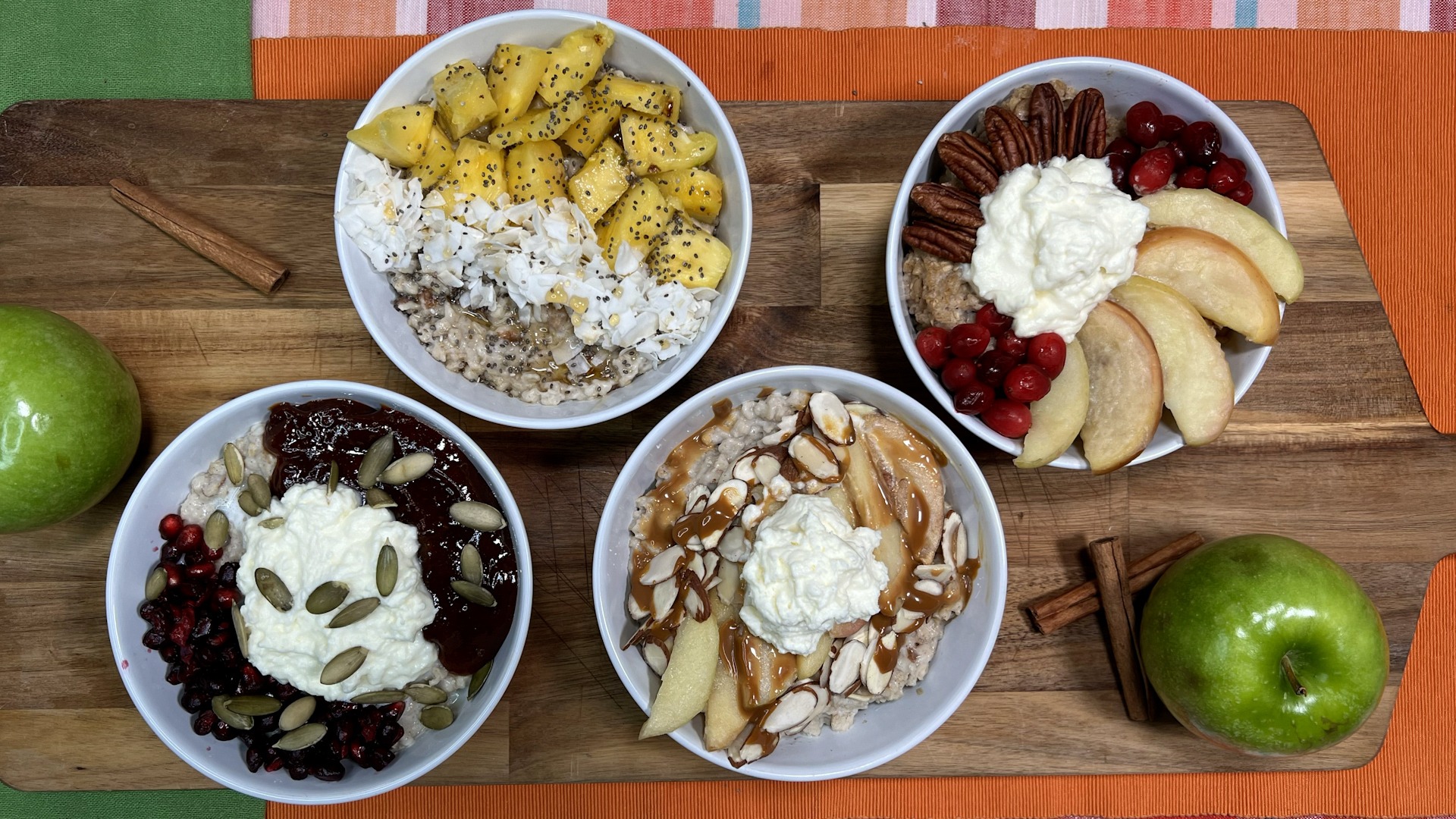 Quaker Oats Oatmeal Breakfast Board | Tastemade