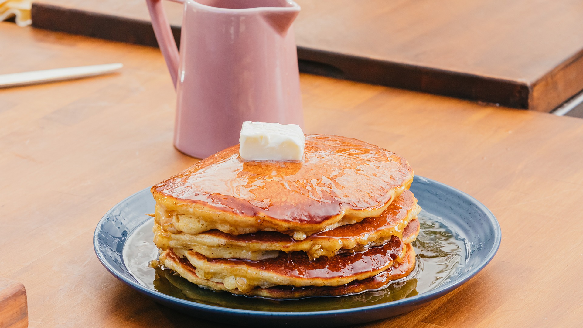 Spiced Apple Pancakes with Coconut Brown Butter Syrup | Tastemade Spiced Apple Pancakes with Coconut Brown Butter Syrup | Tastemade