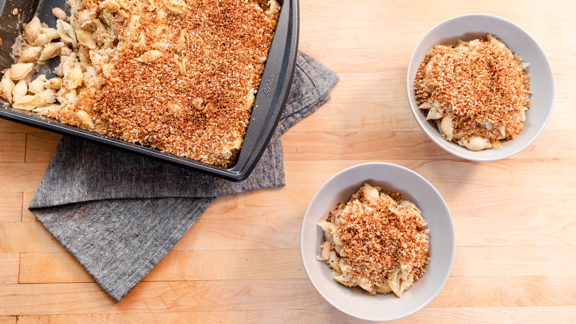 Creamy White Beans & Shells | Tastemade
