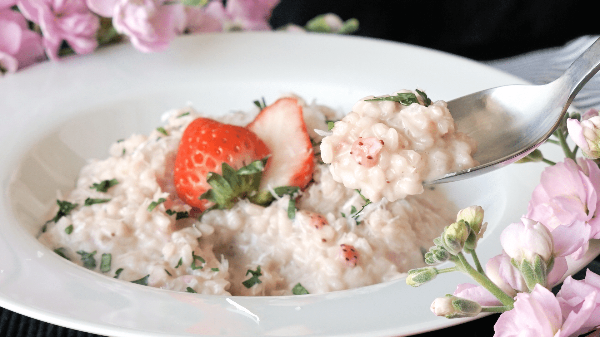 Strawberry Risotto | Tastemade