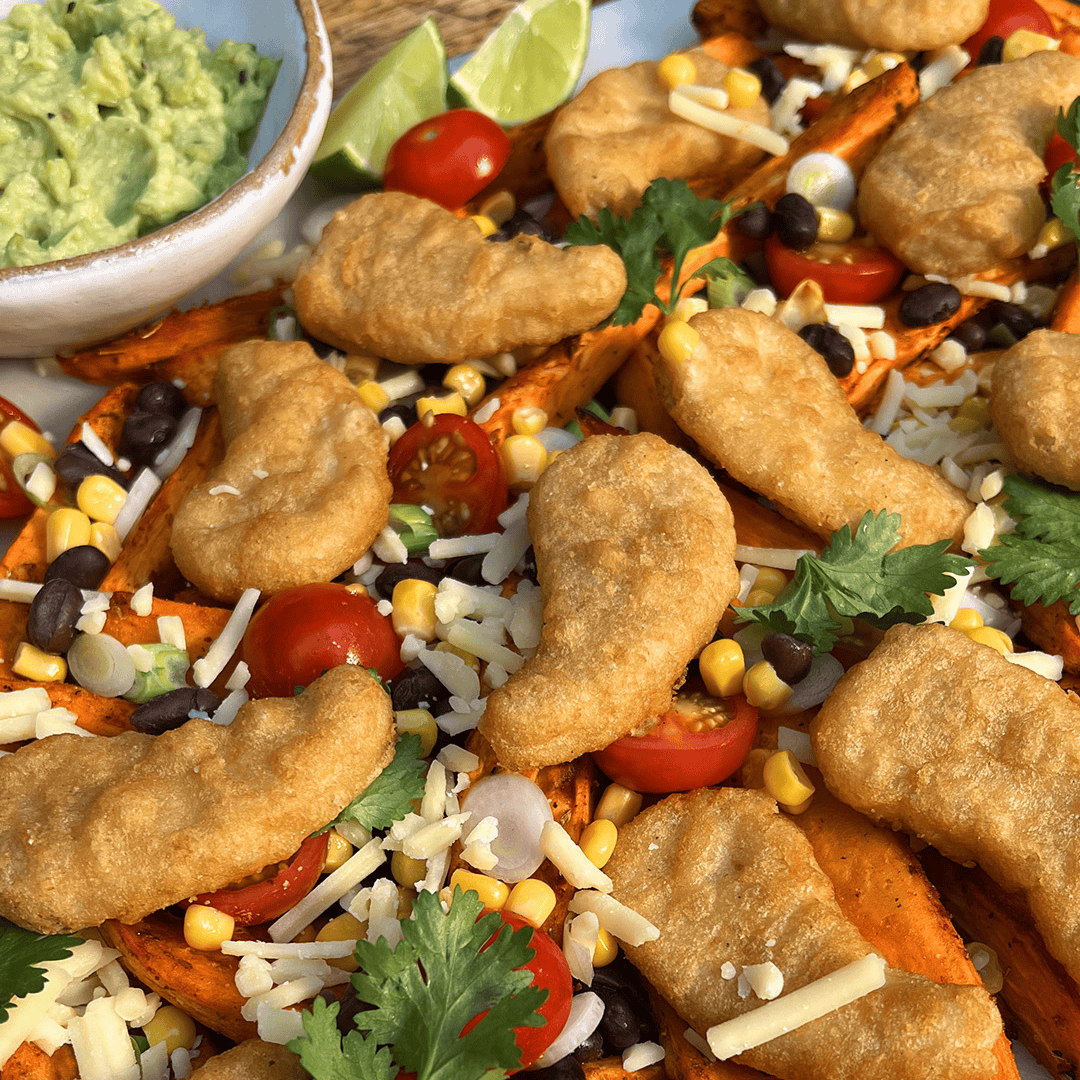 Loaded Chicken Tenders & Sweet Potato Wedges | Tastemade