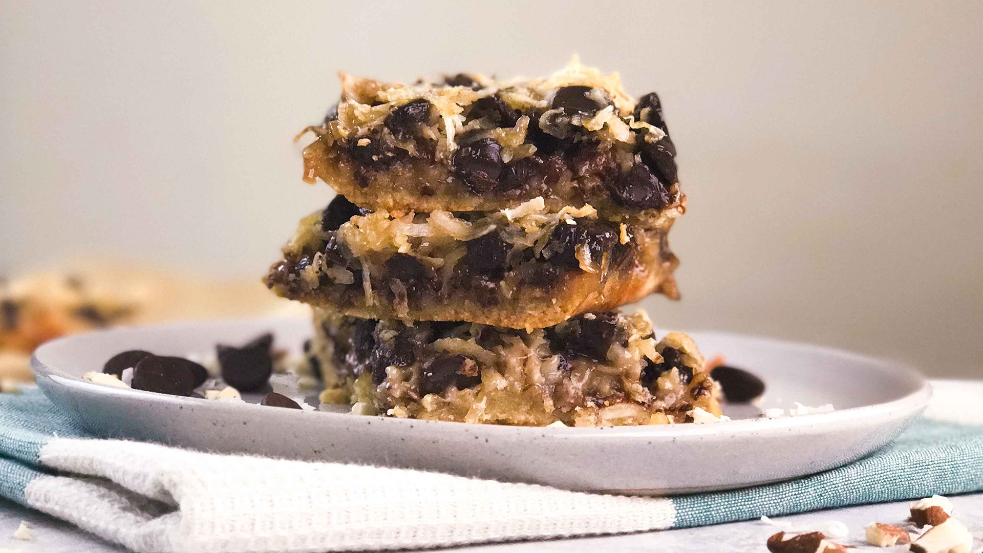 Chocolate & Coconut Paleo Magic Bars | Tastemade