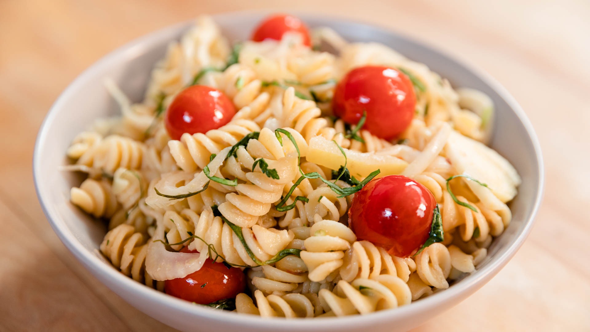 Cherry Tomato & Fennel Pasta with Preserved Lemon | Tastemade