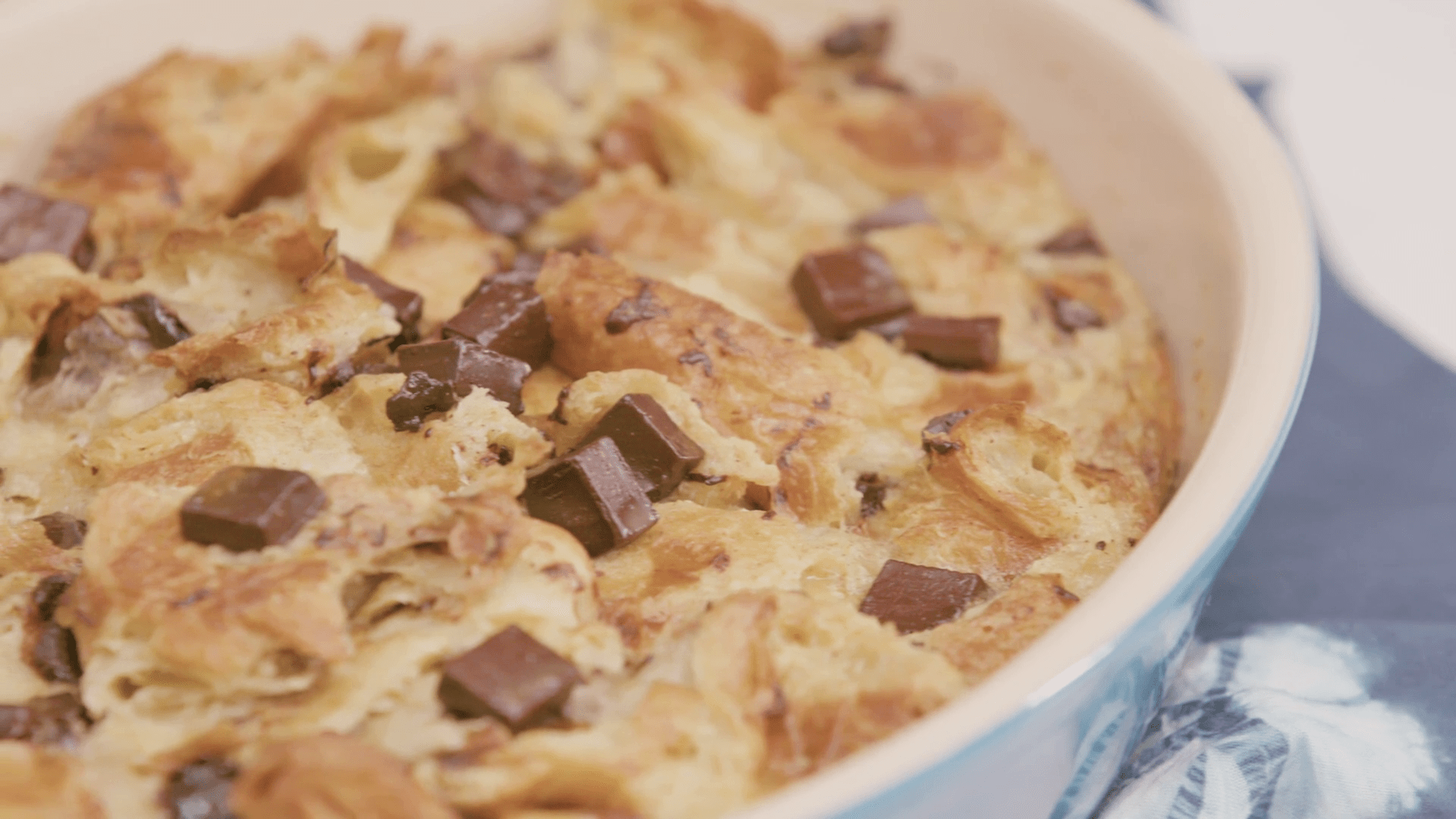 Mexican Hot Chocolate Bread Pudding | Tastemade