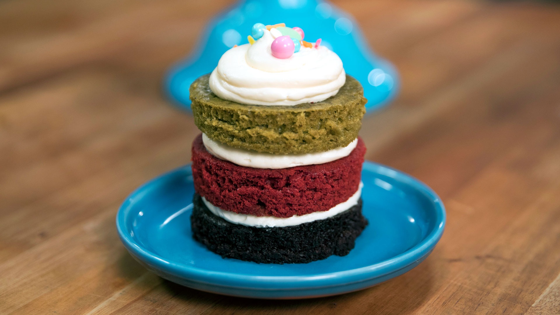 Rainbow Mini Cakes | Tastemade