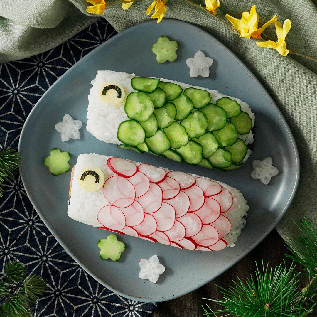 Carp Streamer Sushi Rolls | Tastemade