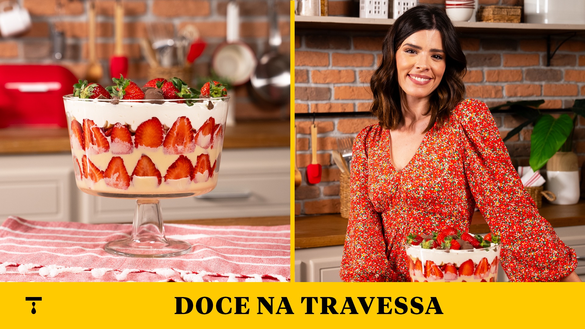 Doce Cremoso de Morango na Travessa: Fácil e Irresistível - Receitas ...