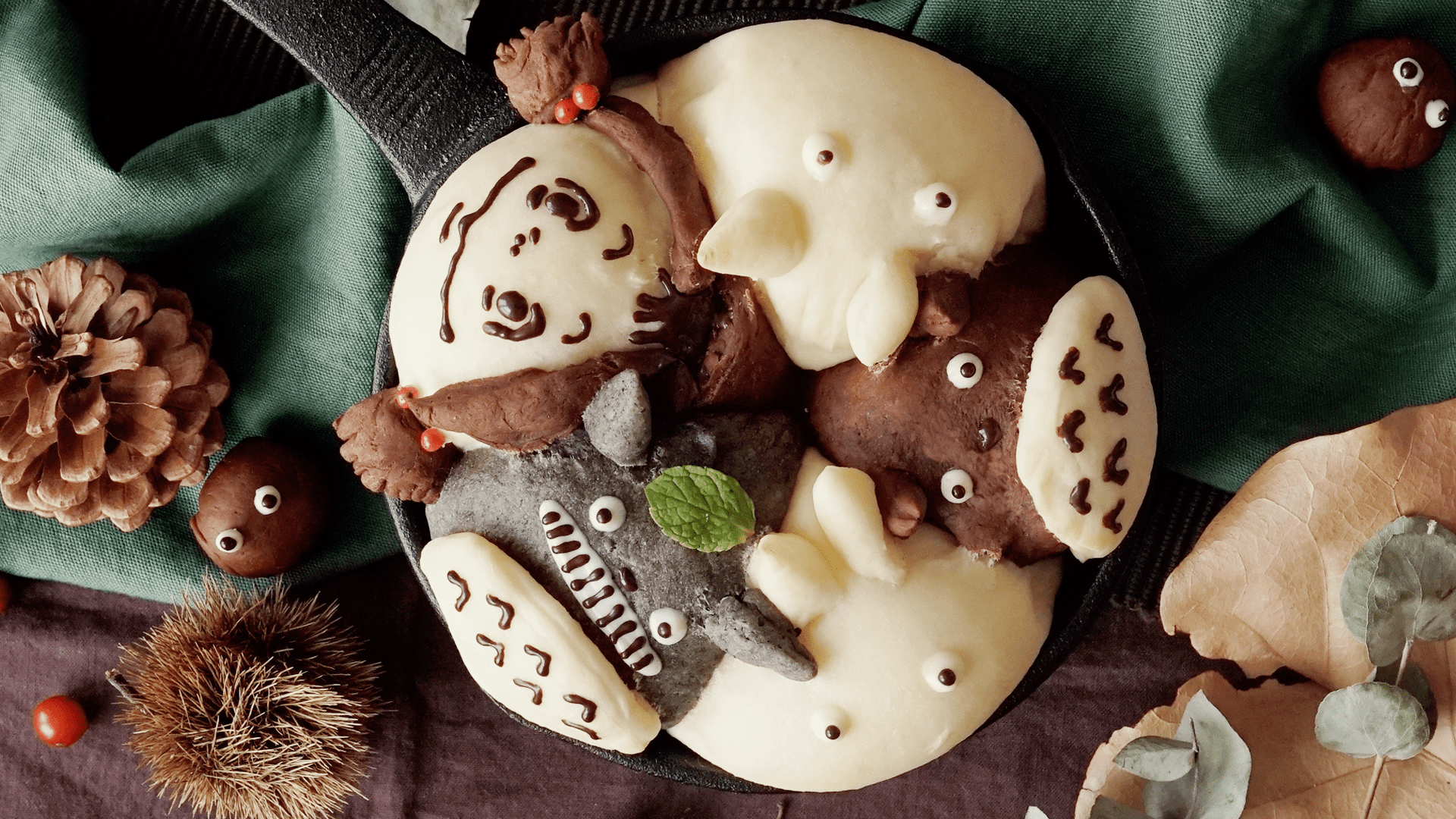 Totoro Skillet Bread | Tastemade