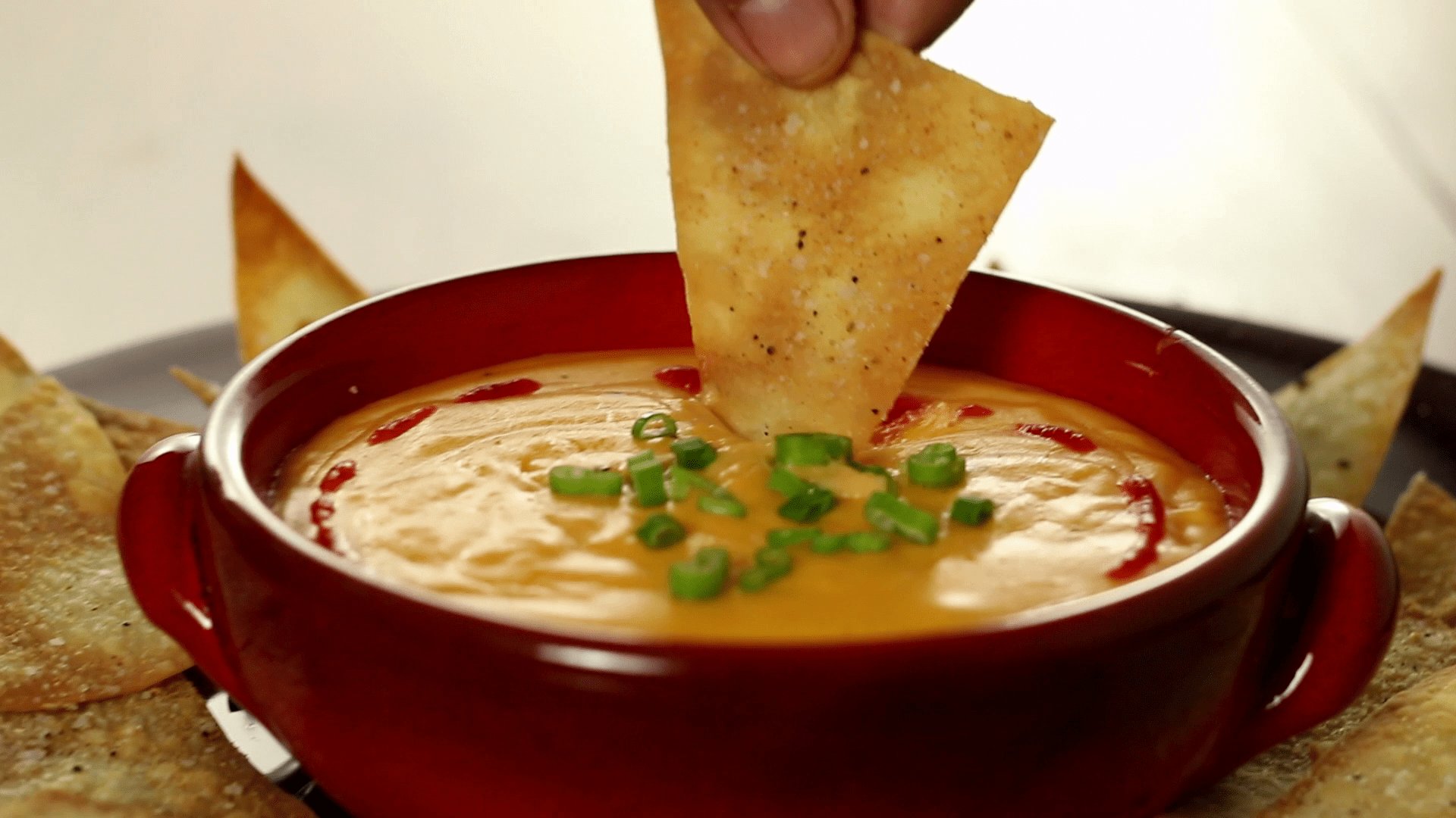 Sriracha Cheese Dip | Tastemade