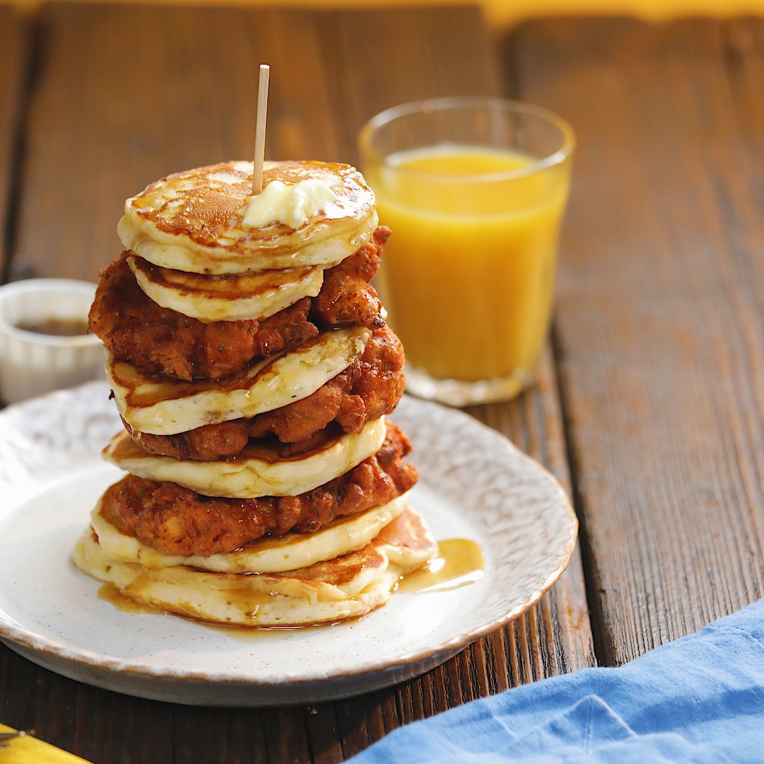 Chicken and Pancakes | Tastemade