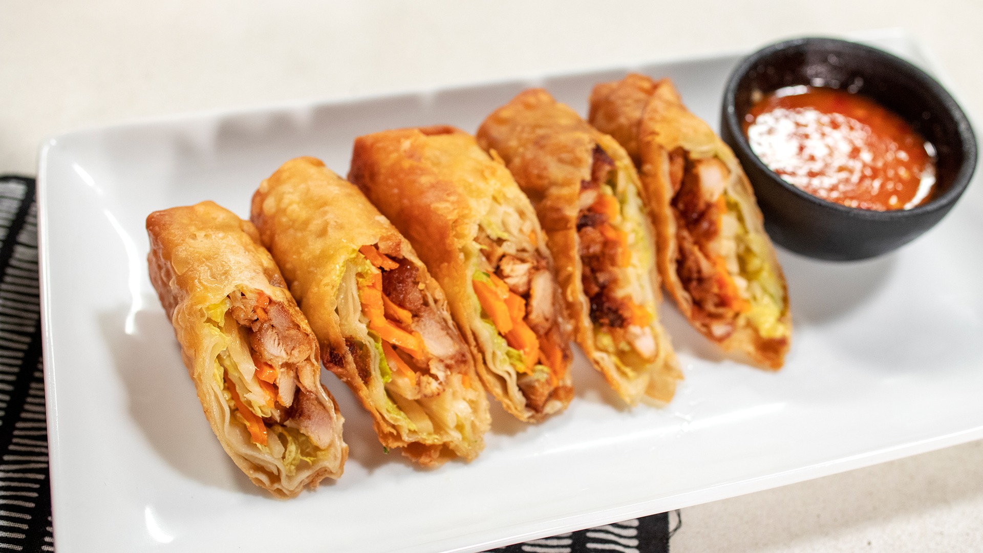 General Tso’s Spring Rolls | Tastemade