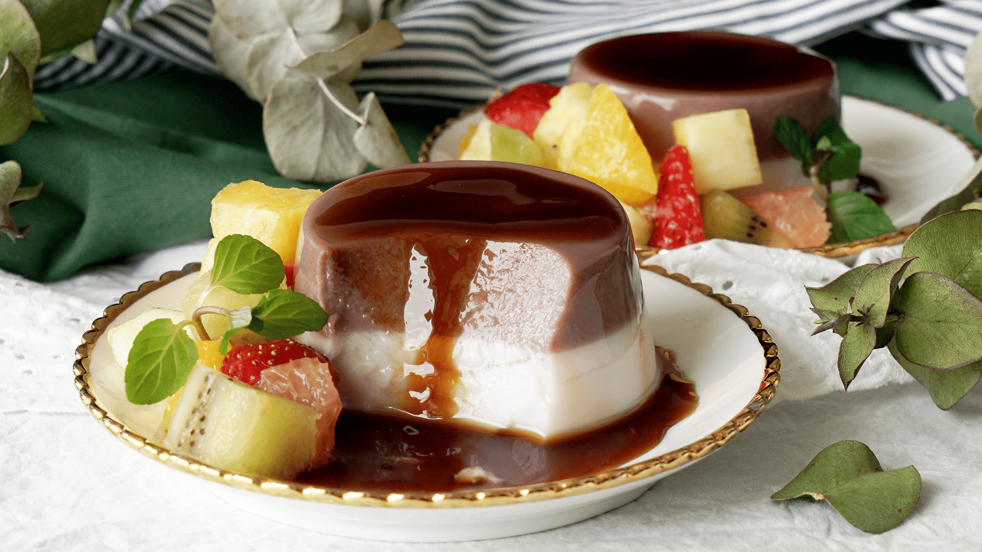 Milk and Adzuki Paste Agar Dessert | Tastemade