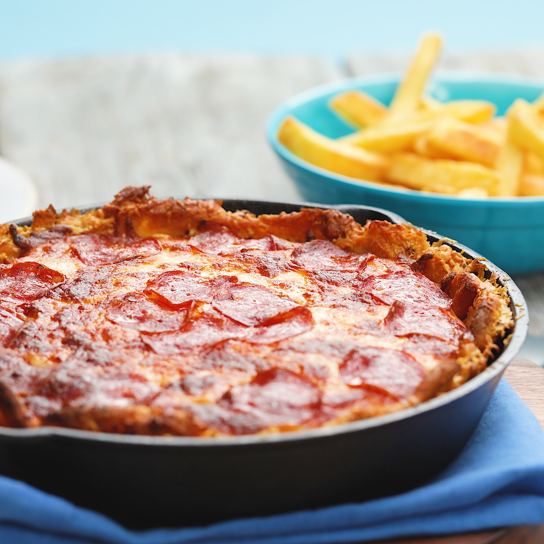 Double Layered French Fry Pizza | Tastemade