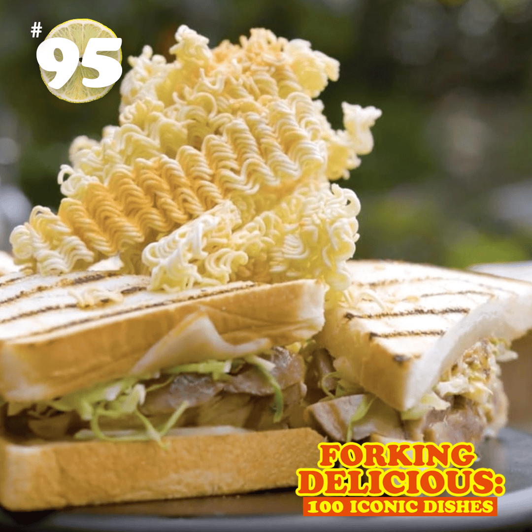 Ahi Tuna Patty Melt with Busha Busha Ramen Snacks | Tastemade