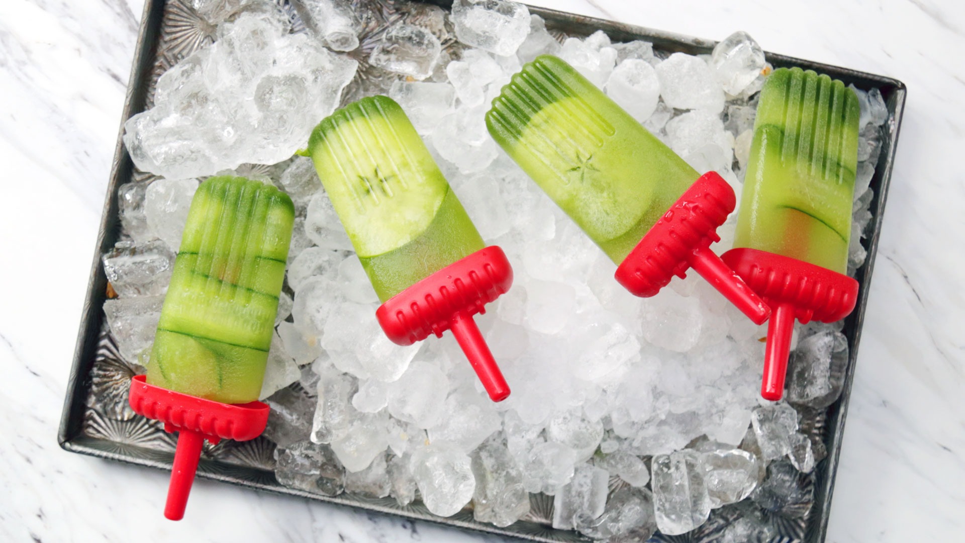 Green Smoothie Popsicles | Tastemade