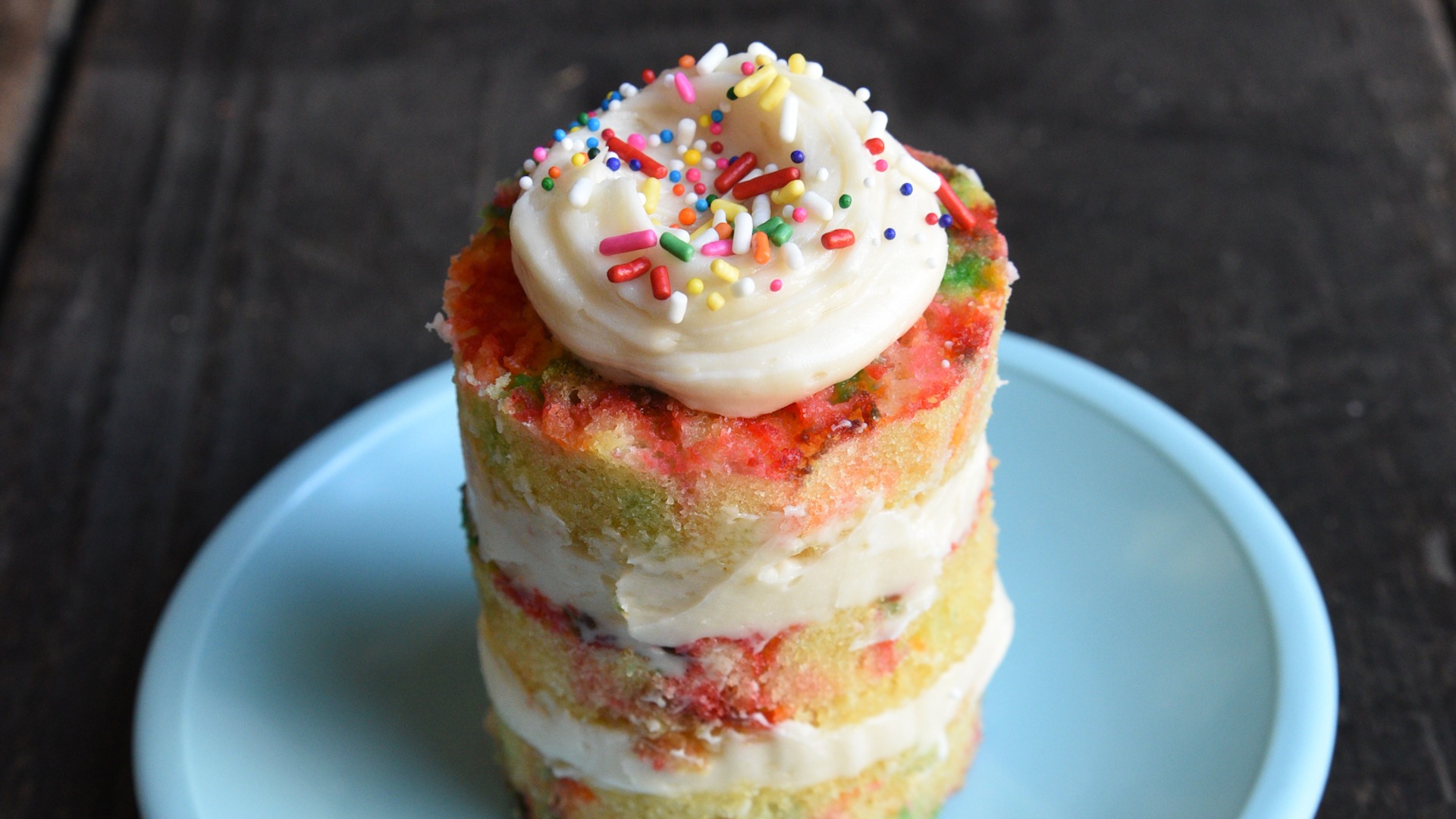 Vanilla Cake For Two | Tastemade