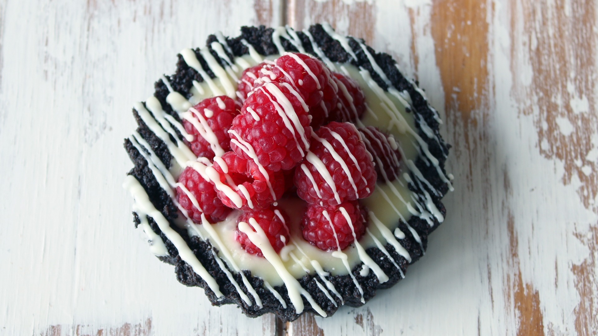 White Chocolate Raspberry Tart | Tastemade