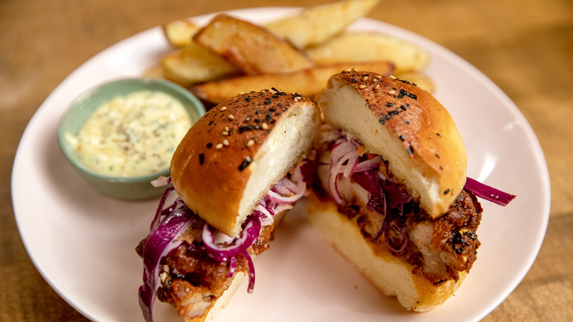 Melvin Mallory’s Famous Fried Hot Chicken Sando with Southern Coleslaw ...