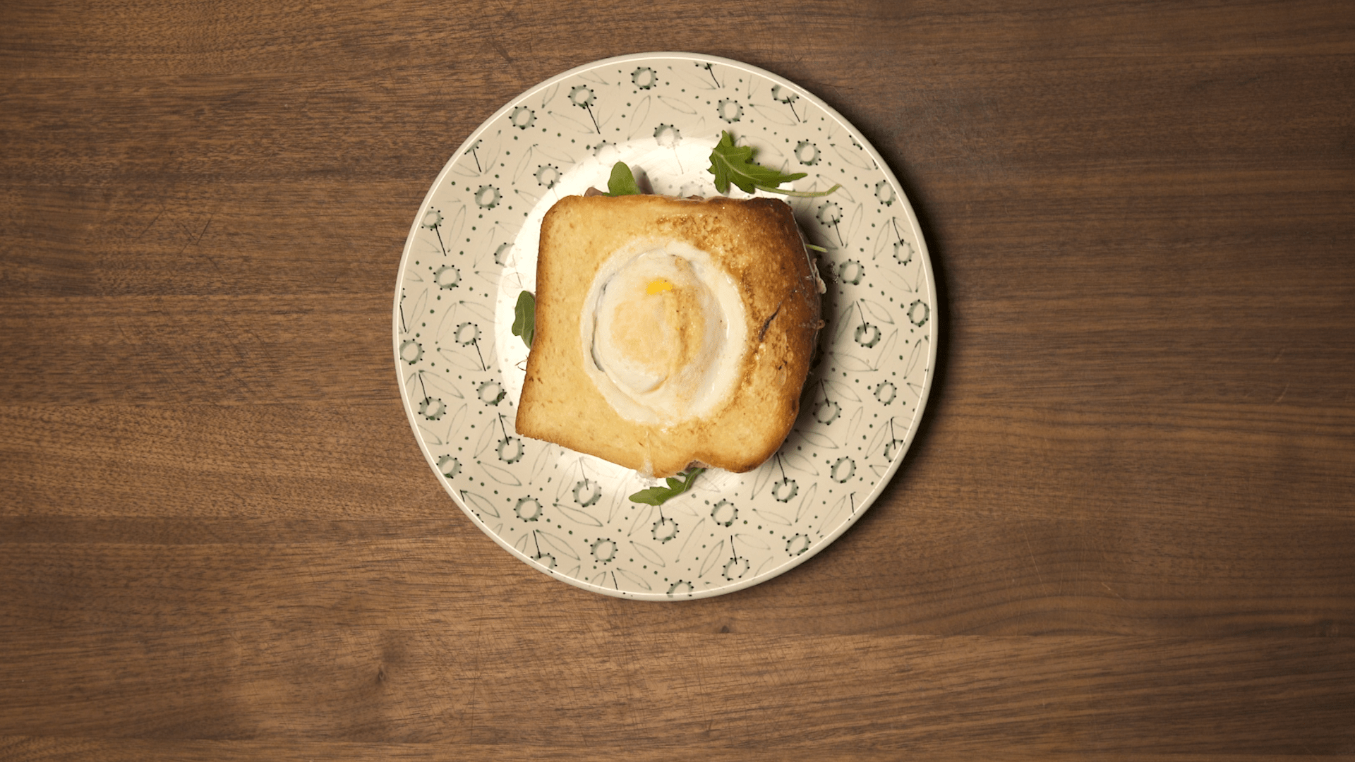 Toad in a Hole Egg Sandwich | Tastemade