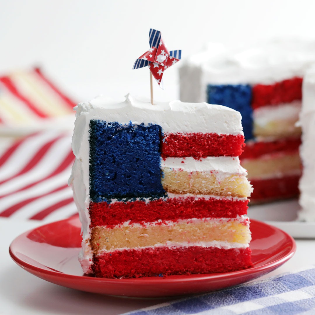 Flag Cake | Tastemade