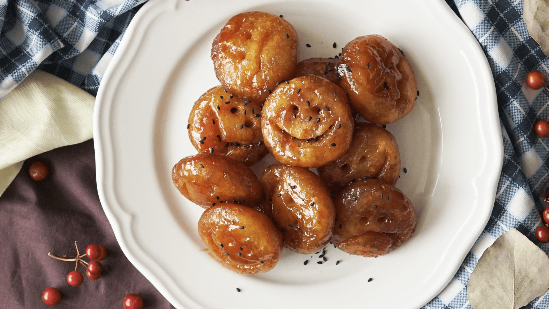 Smiley Daigaku Imo Potatoes | Tastemade